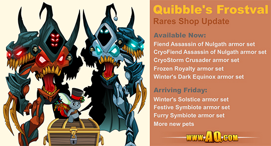 Quibble tagged AQW Design Notes